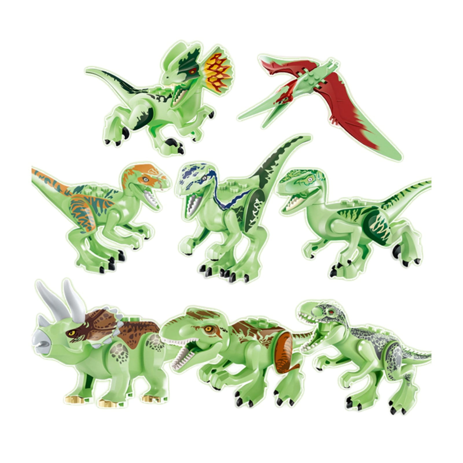 Jurassic Dinosaur Is Compatible with The Jurassic World Building Block ...