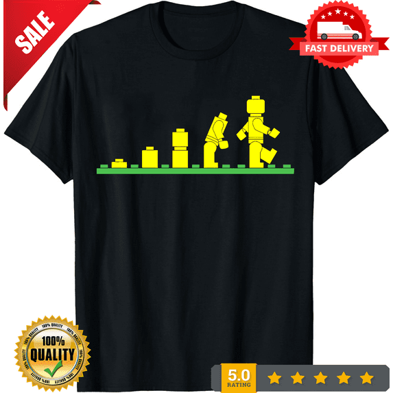 Lego Evolution - Fun Black T-Shirt -033, LIMITED EDITION-TH70714 ...