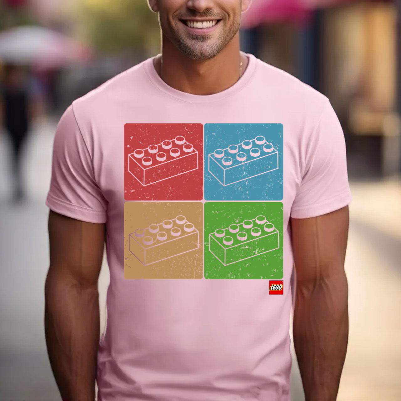 Lego FOUR LEGO BRICKS - FOUR LEGO BLOCKS T-Shirt NWT Licensed ...