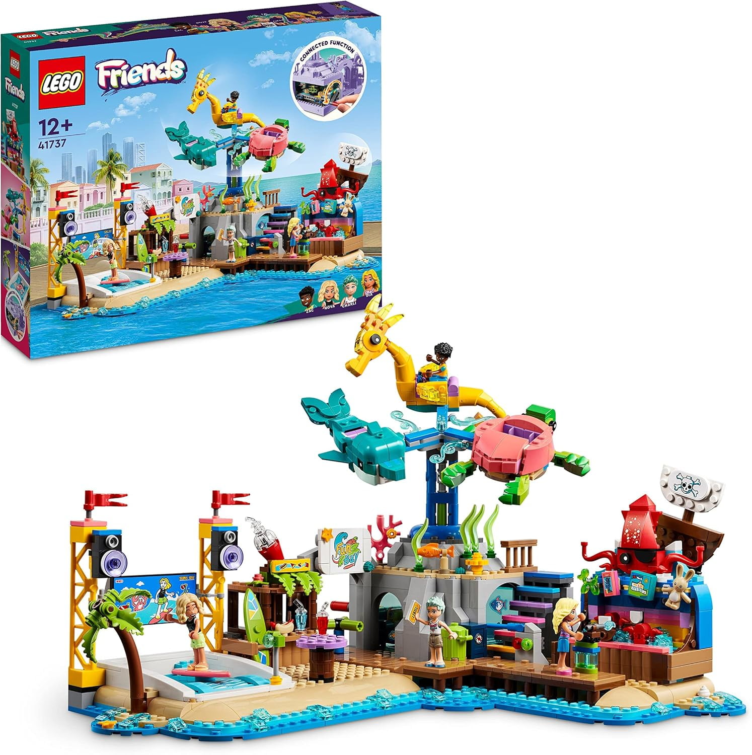 Lego Friends Fun Summer Party Set - Beach Funfair 41737 for Creative ...