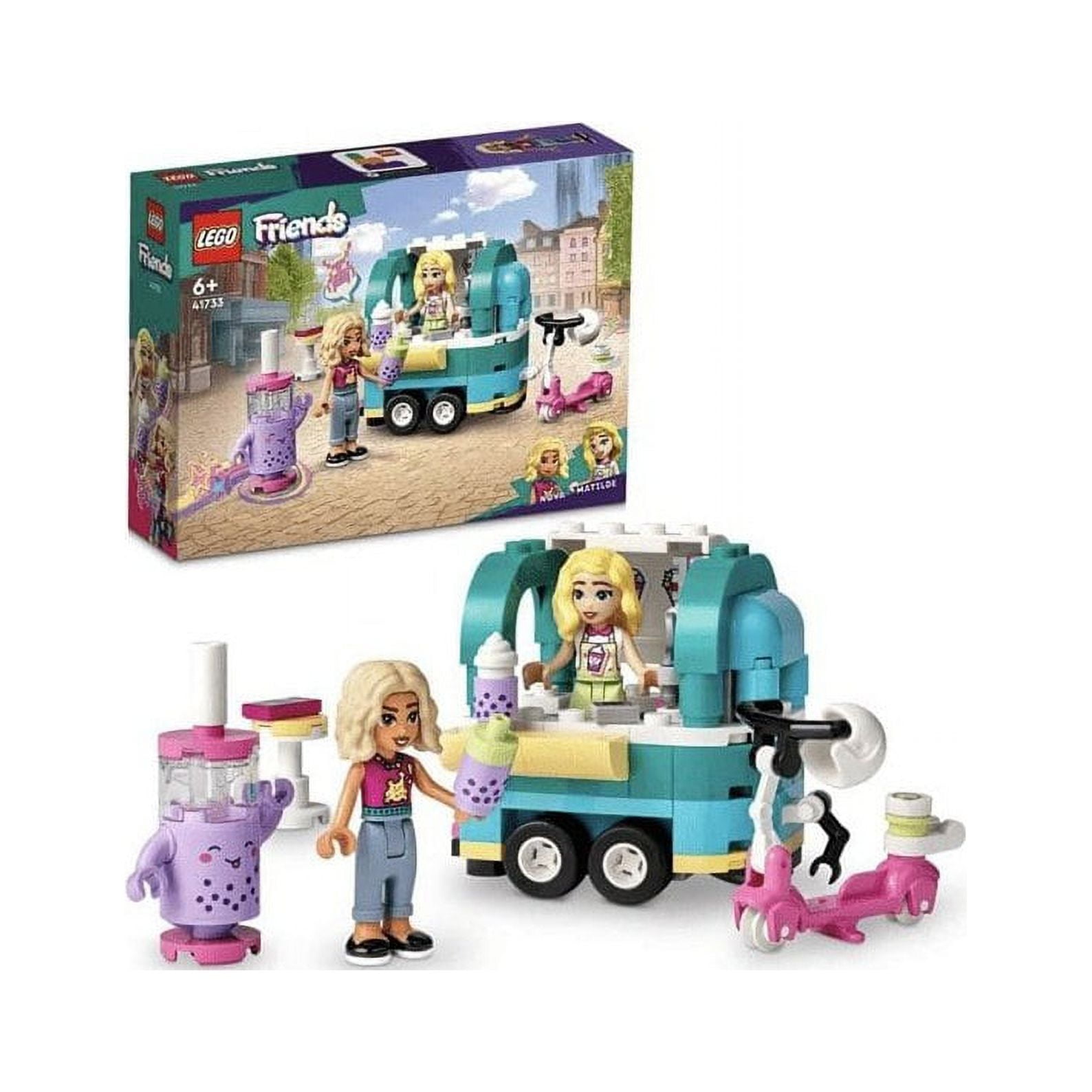 Lego Friends Mobile Pearl Tea Shop 41733 - Walmart.com