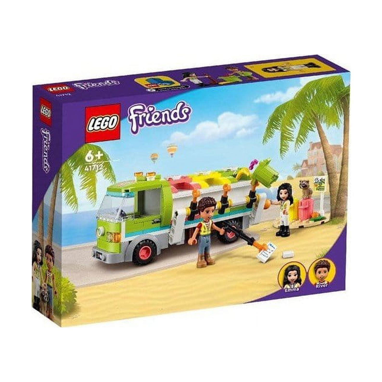 Lego Friends Recycling Truck 41712 - Walmart.com