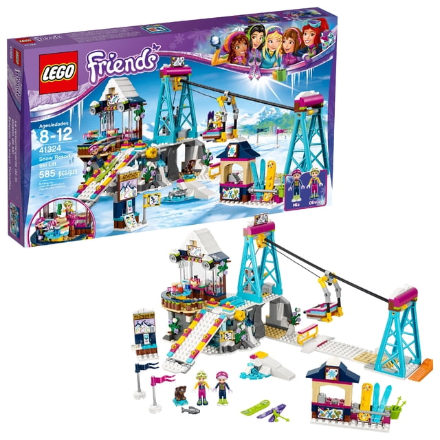 Lego Friends Snow Resort Ski Lift 41324 - Walmart.com