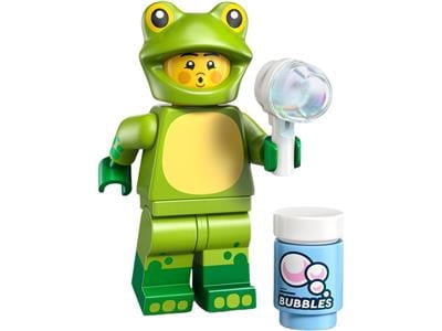 Lego Frog Costume - Mini Figures Series 28 Animals, Single Mini Figure ...