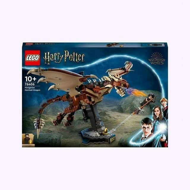 LEGO Harry Potter Hungarian Horntail Dragon 76406 with Minifigures ...