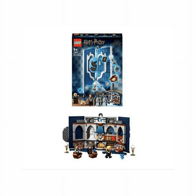 LEGO Harry Potter 76411 Ravenclaw House Building Flag Set with Cho ...