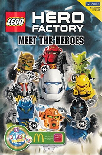 Pre-Owned Lego Hero Factory Meet The Heroes Storybook Paperback ...