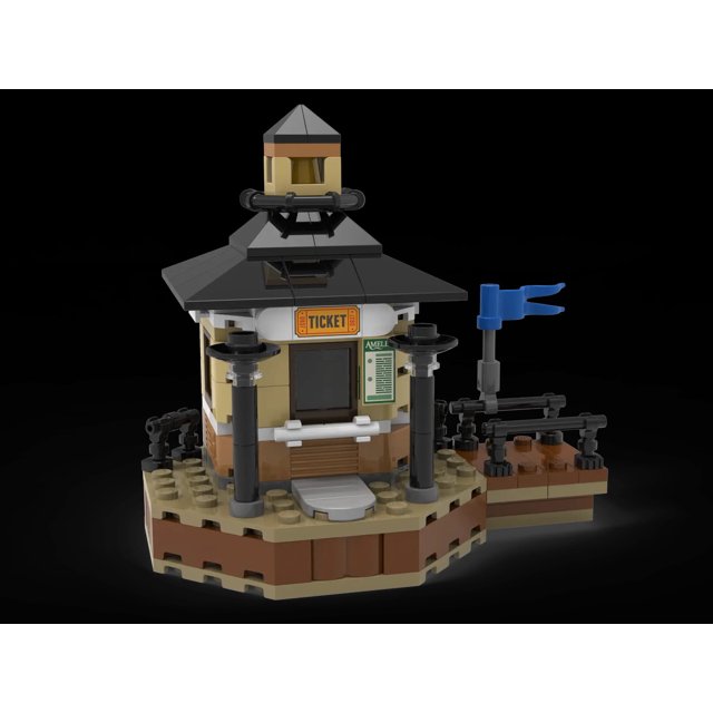 Lego Ideas Amelia Ticket Booth 5009517 - Walmart Business Supplies