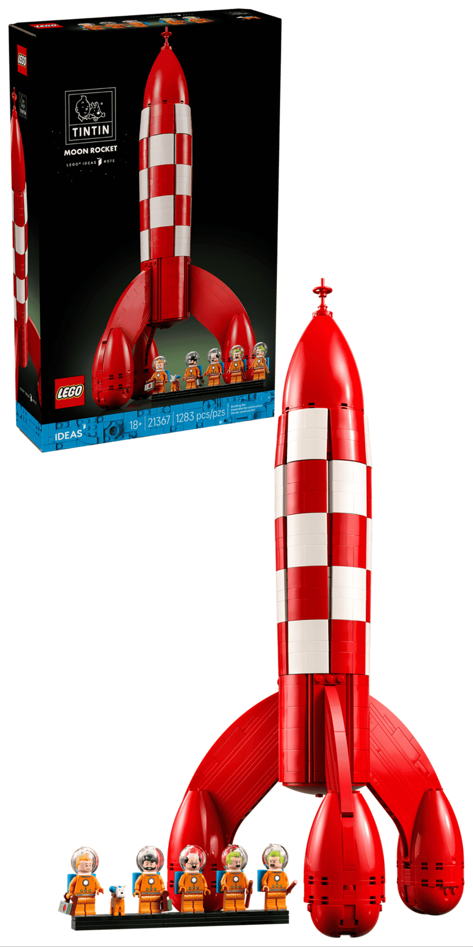 Lego Ideas Tintin Moon Rocket Exclusive - Walmart.com