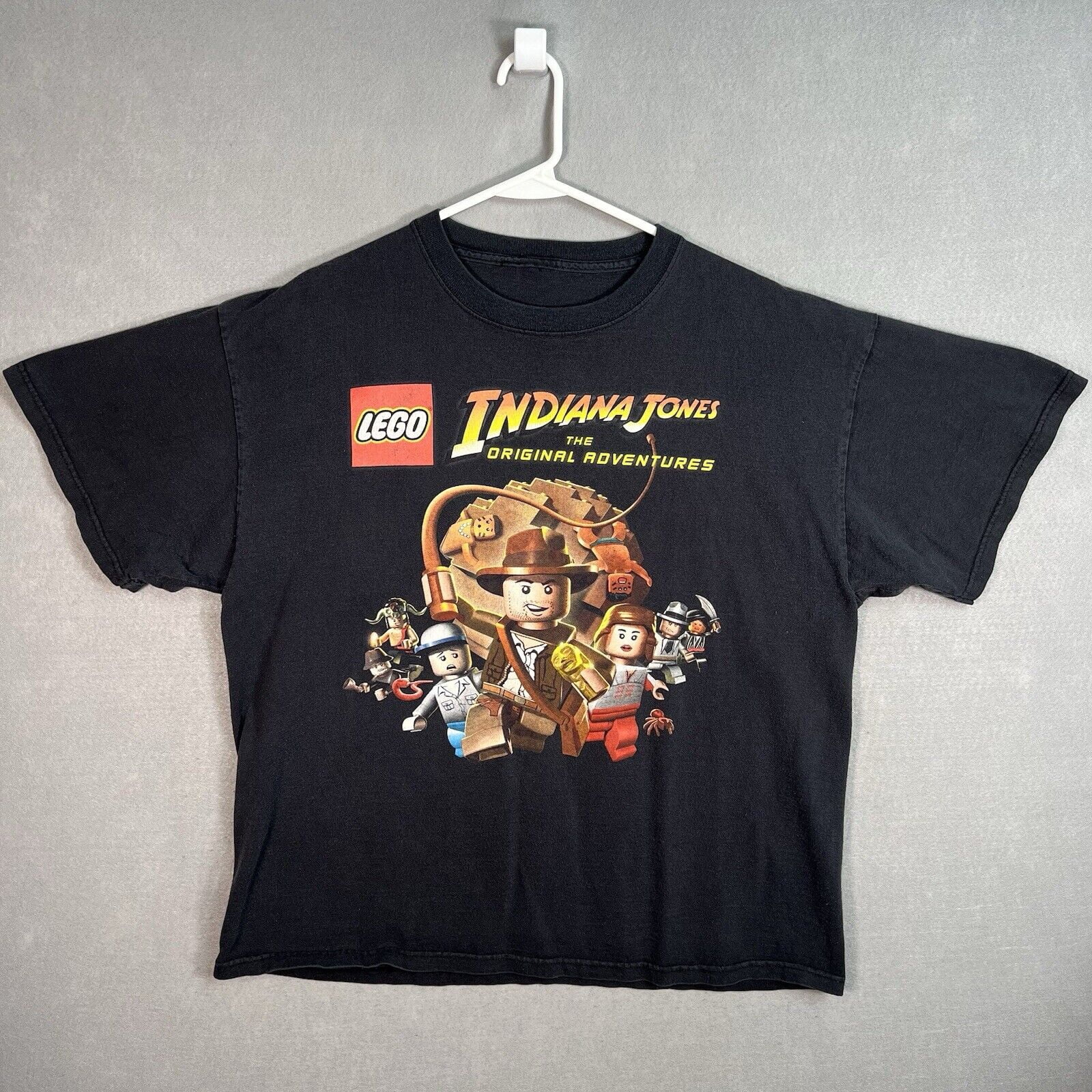 Lego Indiana Jones The Original Adventure Movie Promo T Shirt Adult ...