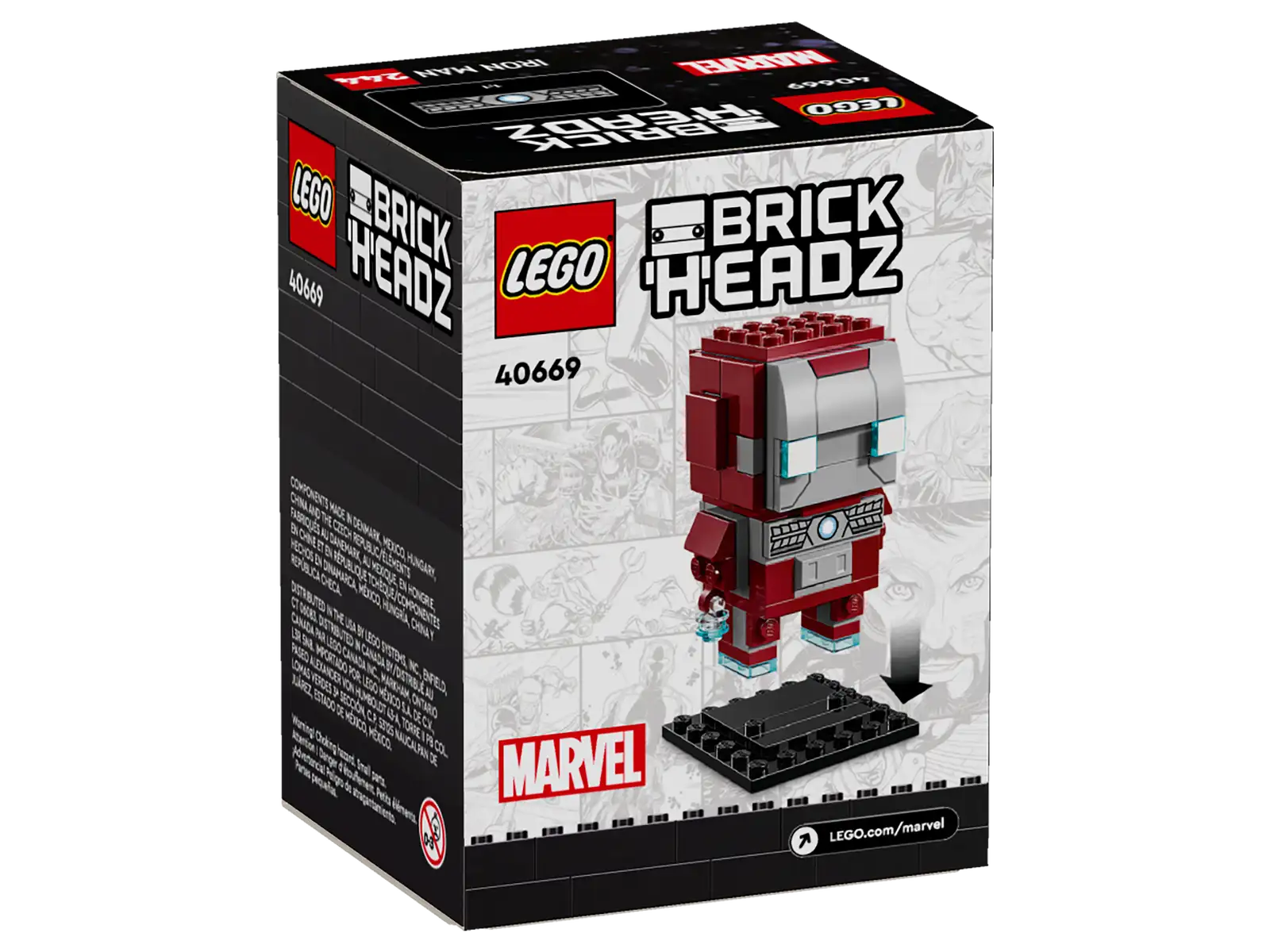 Lego Iron Man MK5 Figure 40669 - Walmart.com