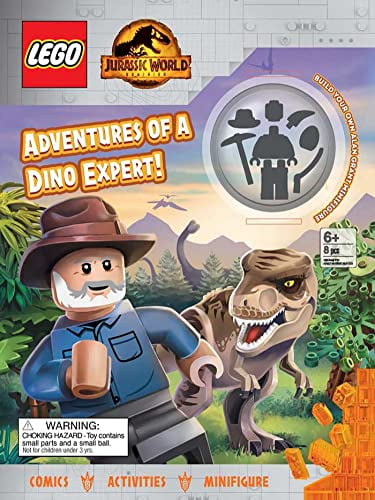 Lego Jurassic World: Adventures of a Dino Expert! (Paperback) by Ameet ...