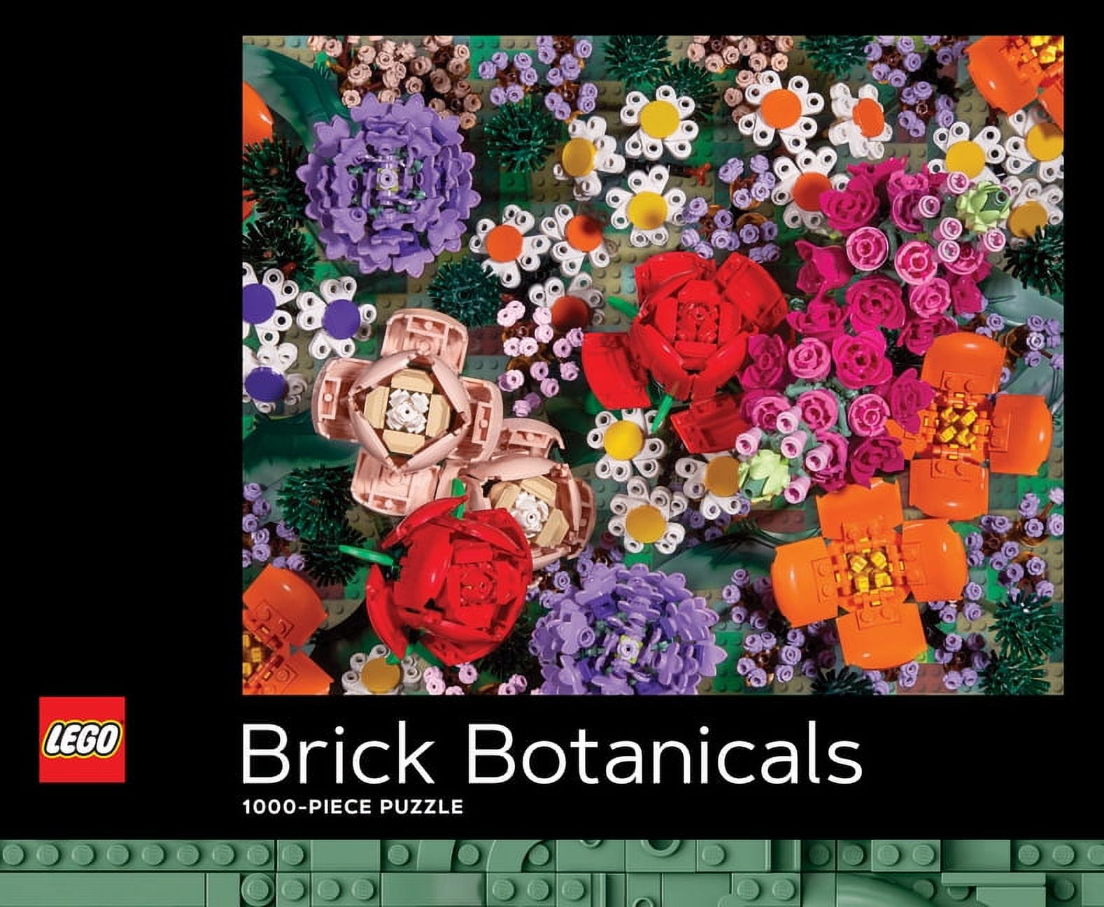 LEGO Brick Botanicals 1,000-Piece Puzzle - Walmart.com