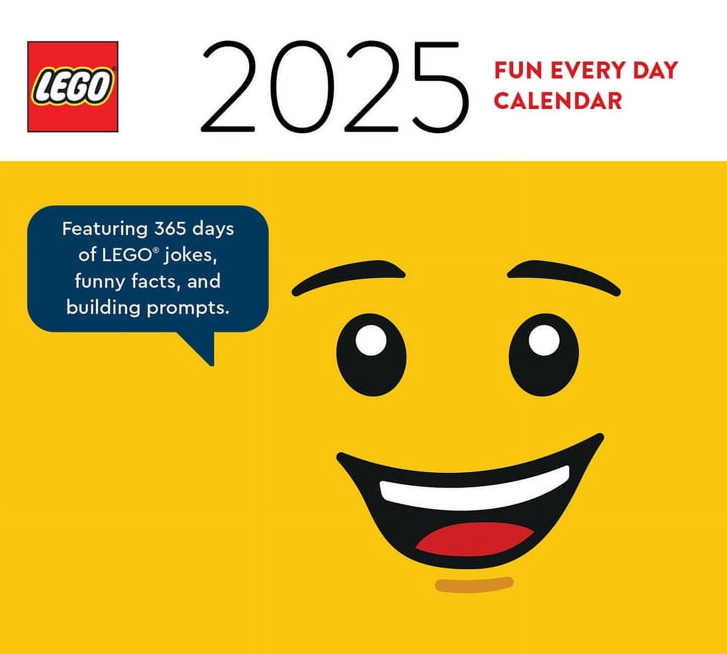 Lego Lego Fun Every Day 2025 Daily Calendar, (Paperback) - Walmart.com