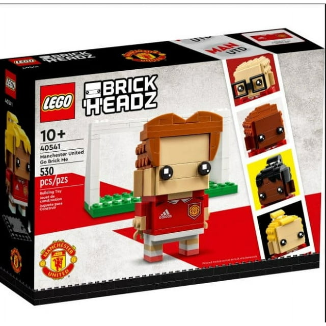 Lego Manchester United Go Brick Me Brickheadz 40541 Building Set (530 ...