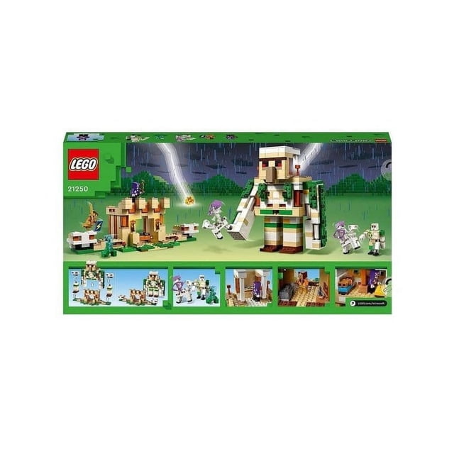 Lego Minecraft Iron Golem Castle Set for Indoor Playgrounds - Walmart ...