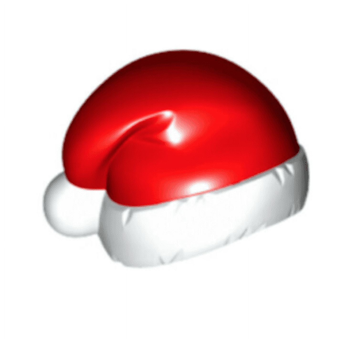 Lego Minifigure Christmas elf Santa Clause Hat New - Walmart.com