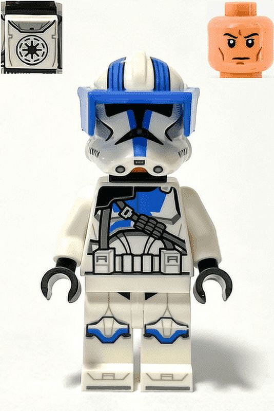Lego Minifigure New Clone Heavy Trooper, 501st Legion (Phase 2) - White ...