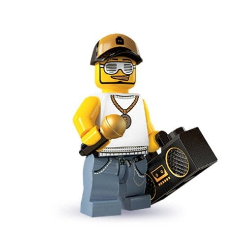 Lego: Minifigures Series 3 Male Rapper Mini-Figure - Walmart Business ...