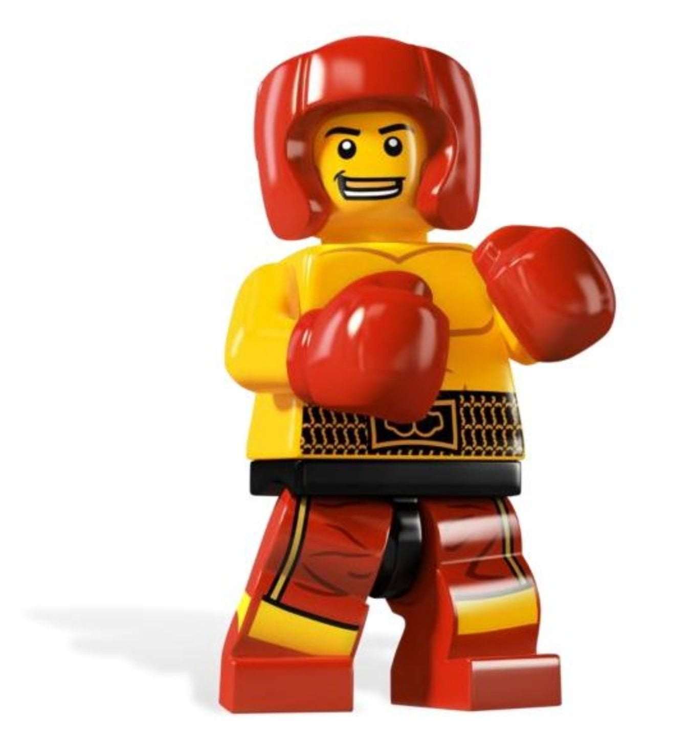 LEGO Minifigures Series 5 Boxer, Mini Figure, 2013 - Walmart.com