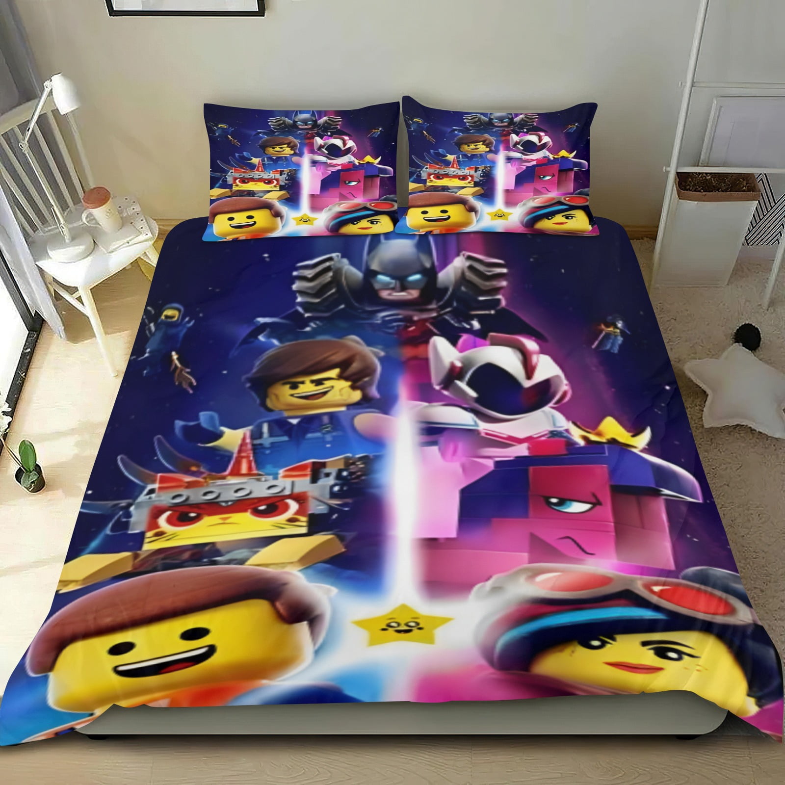 The Lego* Movie thin bedding set has an iconic print,One duvet cover ...