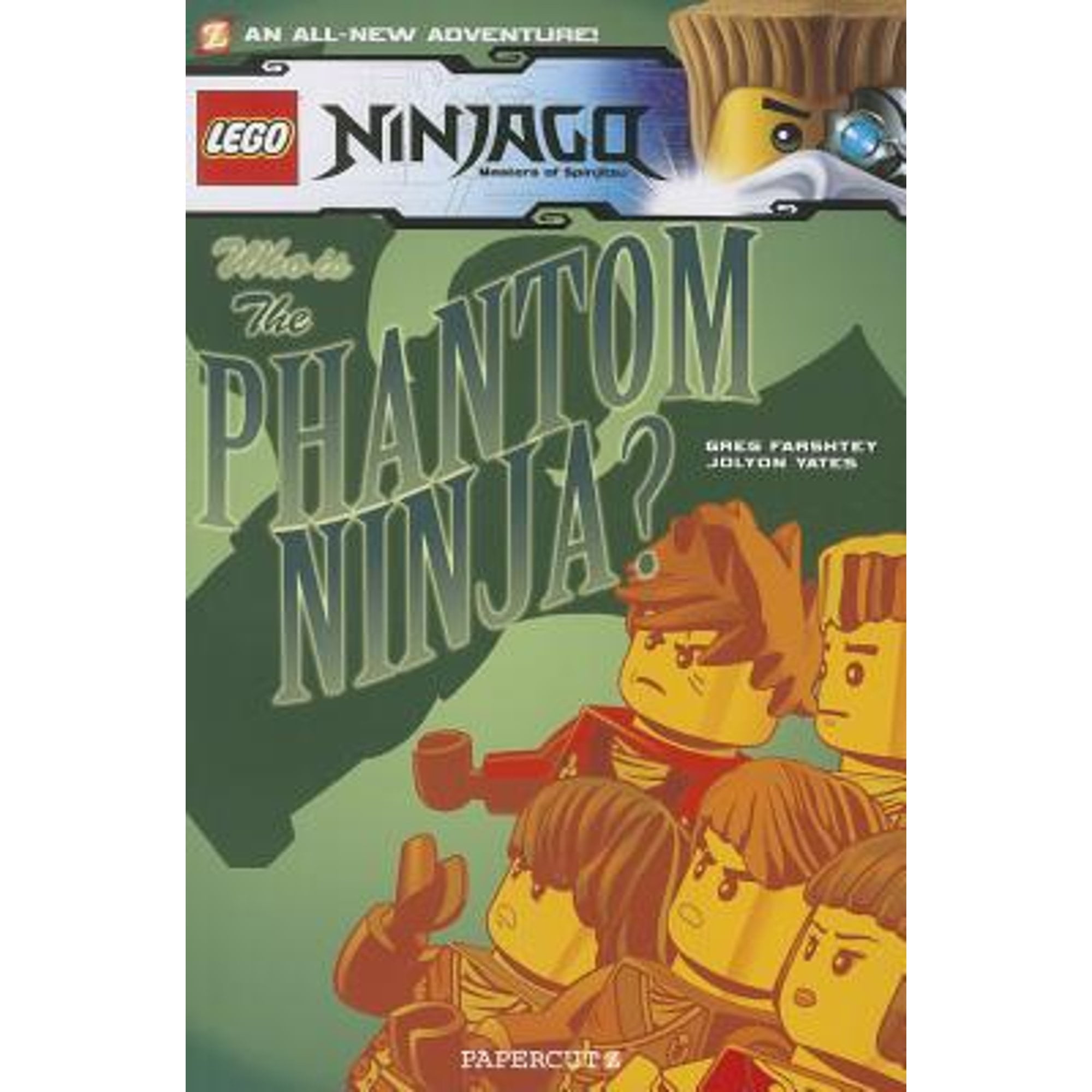 Lego Ninjago #10: The Phantom Ninja (Paperback) by Greg Farshtey ...