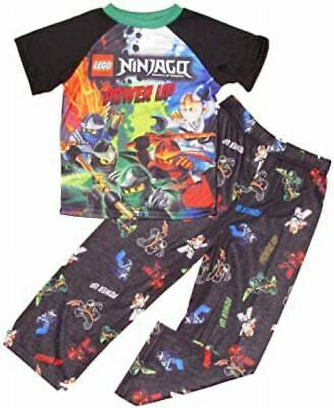 Lego Ninjago 2 PC Short Sleeve Pajama Set Boy Size 10 - Walmart.com