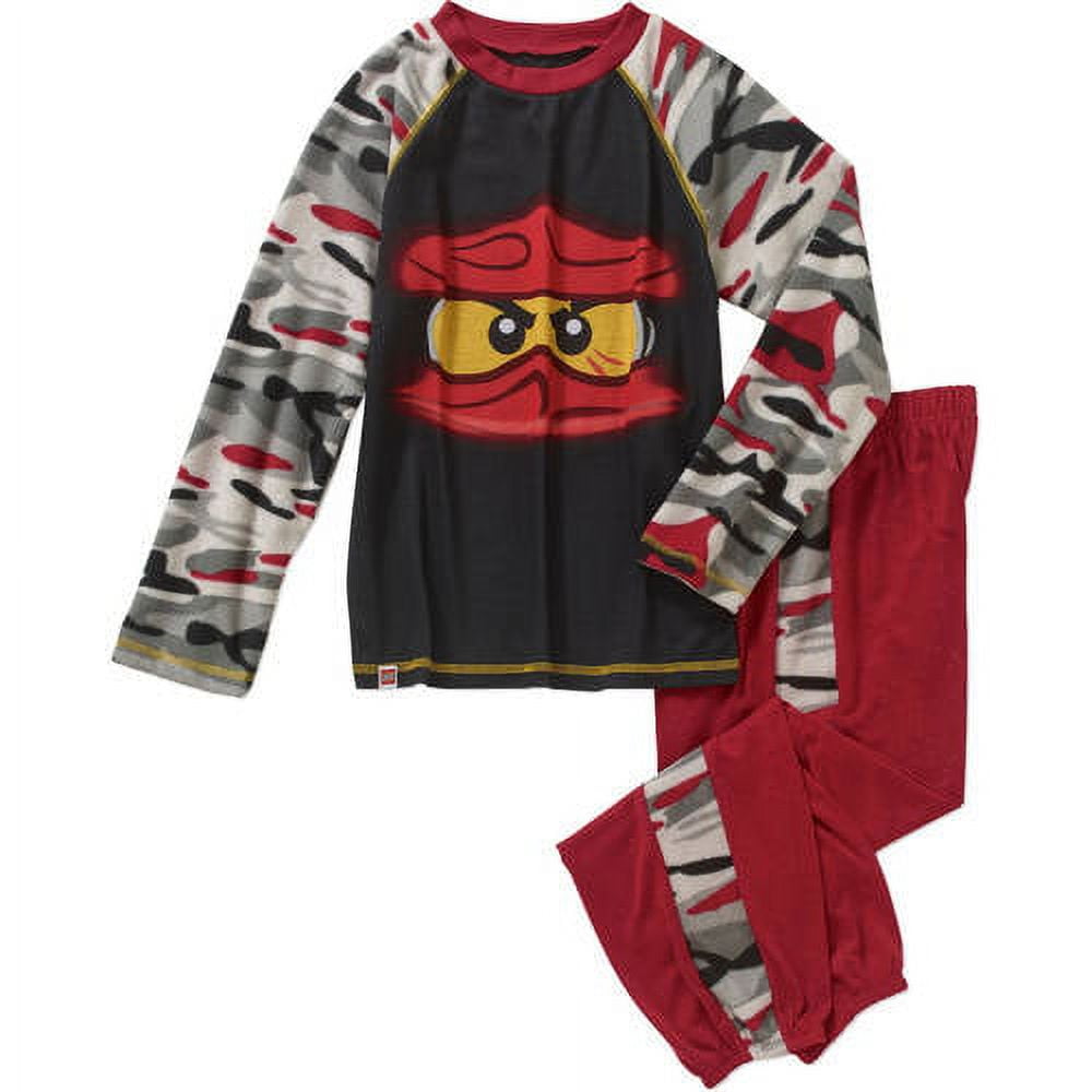 Lego Ninjago Boys Poly Pajama Sleepwear - Walmart.com