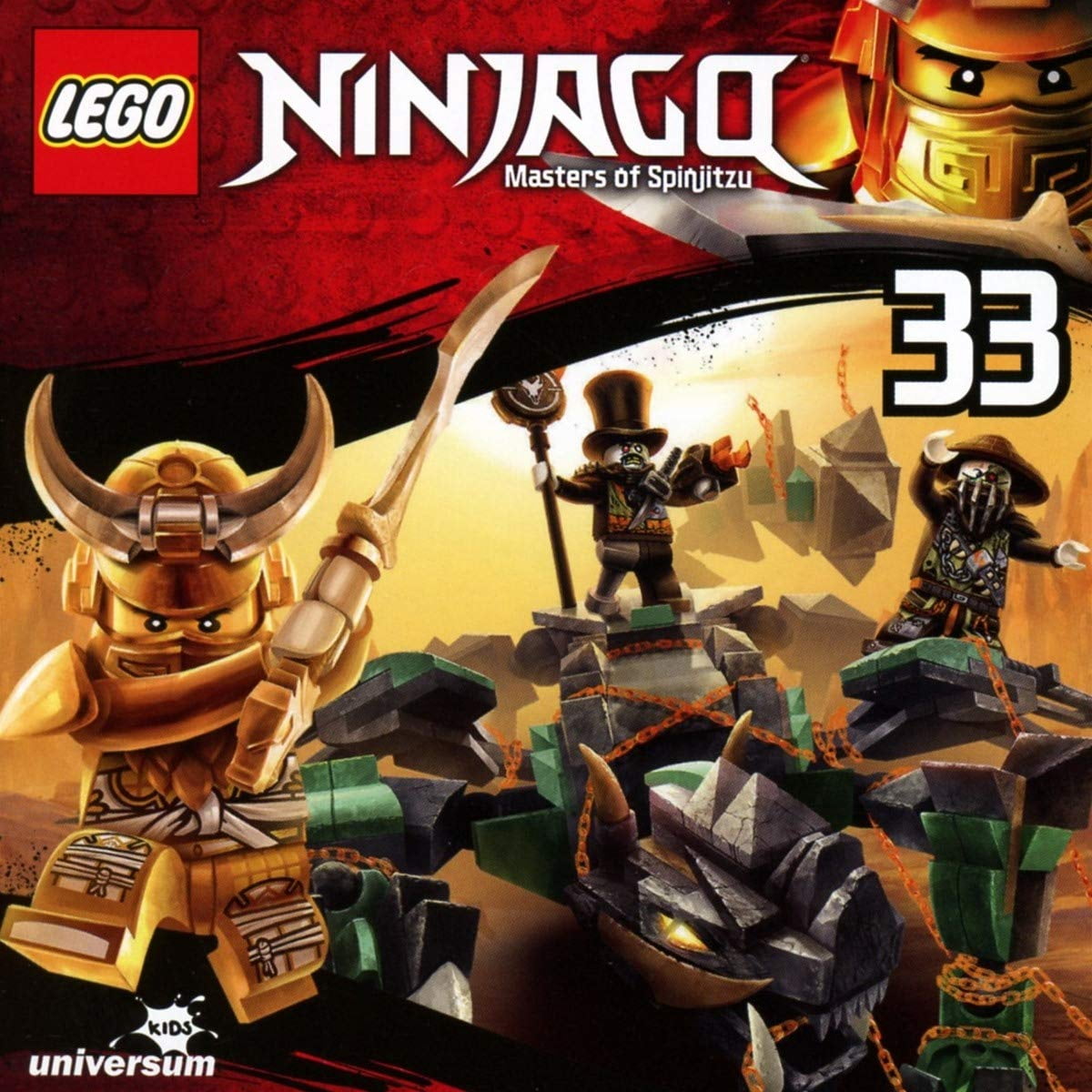 Lego Ninjago (CD 33) (Audiobook) - Walmart.com