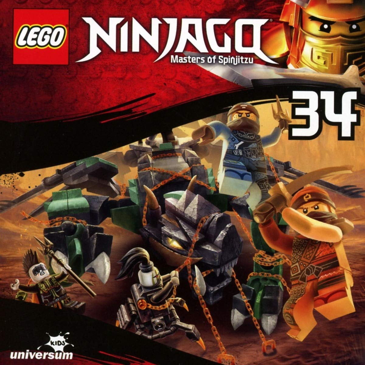 Various Lego Ninjago (CD 34) (CD) - Walmart.com