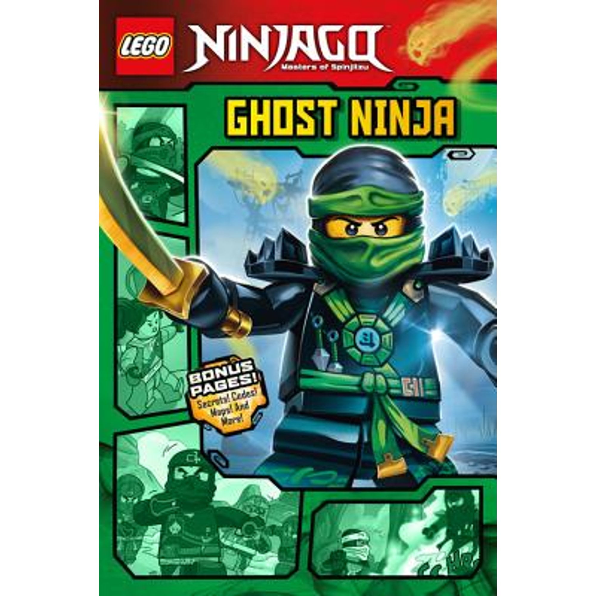 Pre-Owned Lego Ninjago: Ghost Ninja (Graphic Novel #2) (Paperback ...