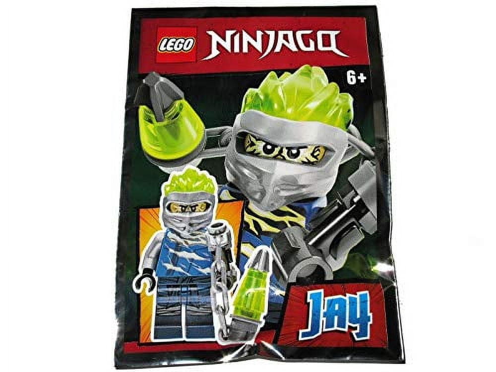 Lego Ninjago Jay FS Spinjitzu Slam Minifigure Foil Pack # 6 with Flail ...