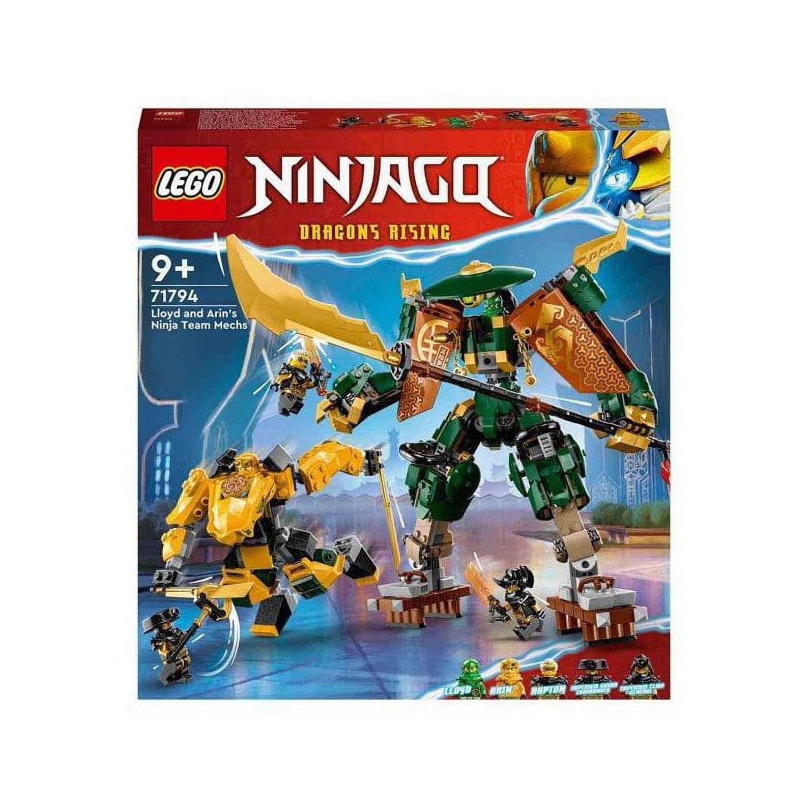 Lego Ninjago Lloyd and Arin's Ninja Team Robots 71794 - Walmart.com