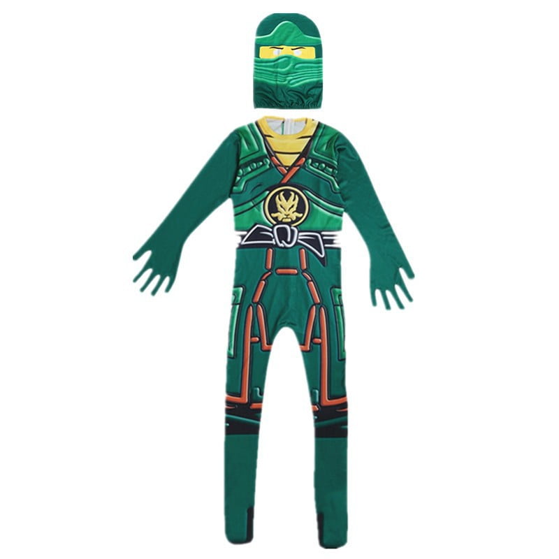 Lego Phantom Ninja cos costume Ninja green dress dress sword suit ...