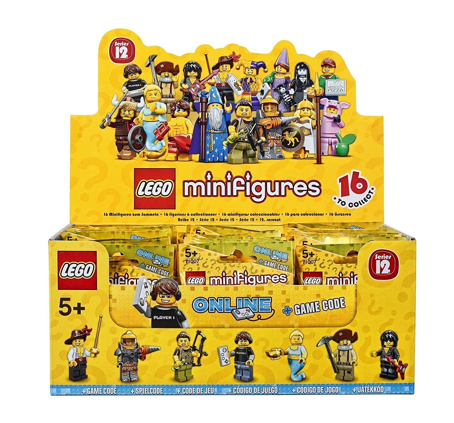 Lego Series 12 Sealed Box Case of 60 Minifigures 71007 - Walmart.com
