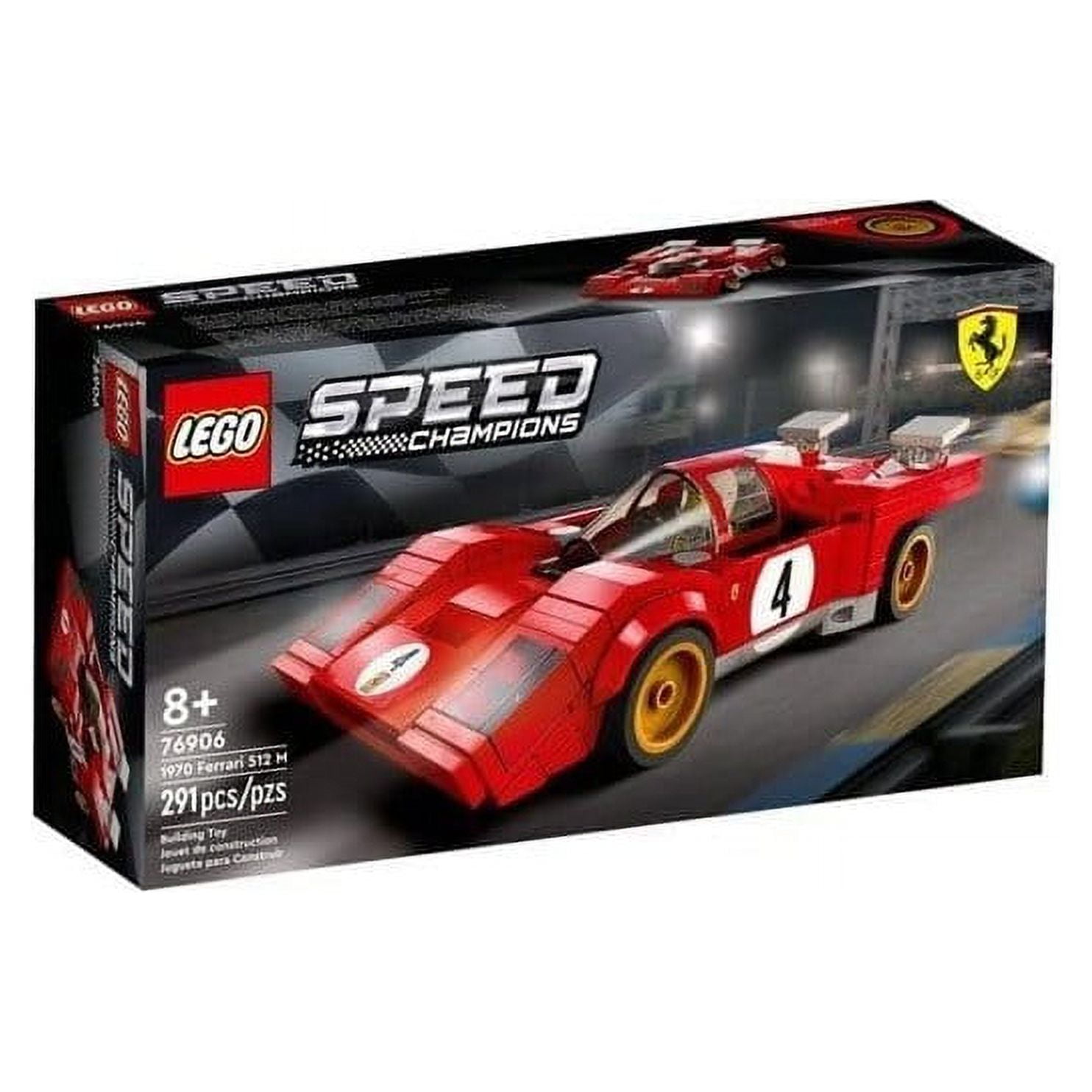 Lego Speed Champions 1970 Ferrari 512 M 76906 - Walmart.com