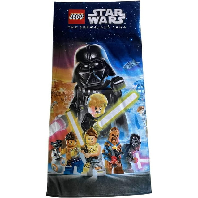 Lego Star Wars Classic Super Soft Cotton (58" x 28") Bath/Pool/Beach ...