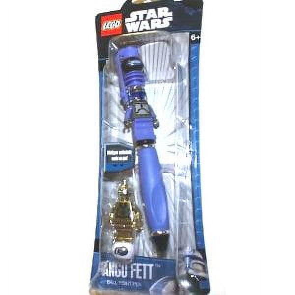 Lego Star Wars Jango Fett Ball Point Pen With C3PO Minifigure - Walmart.com