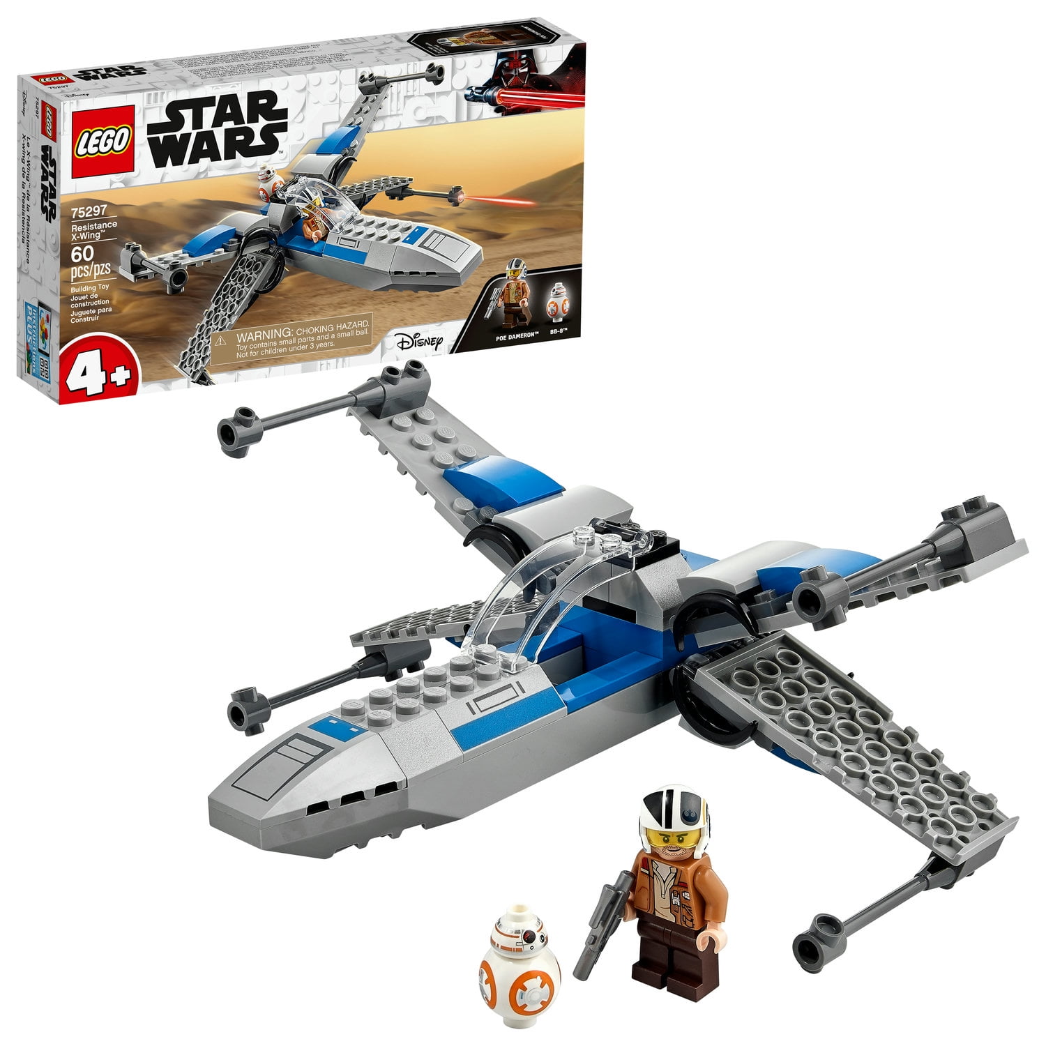 Lego Star Wars Resistance X-Wing 75297 Building Kit; Awesome ...