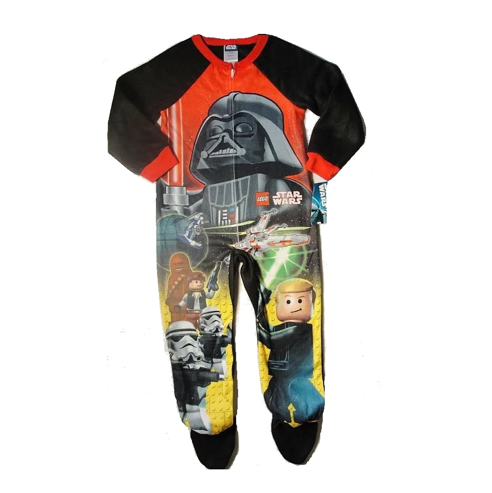 Lego Star Wars Soft Fleece Character Blanket Pajama Sleeper, Size XS-4/ ...