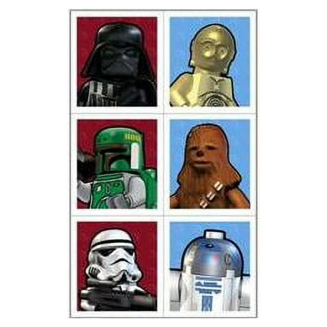 LEGO Star Wars Sticker Sheets [1KSS2493] - Walmart Business Supplies