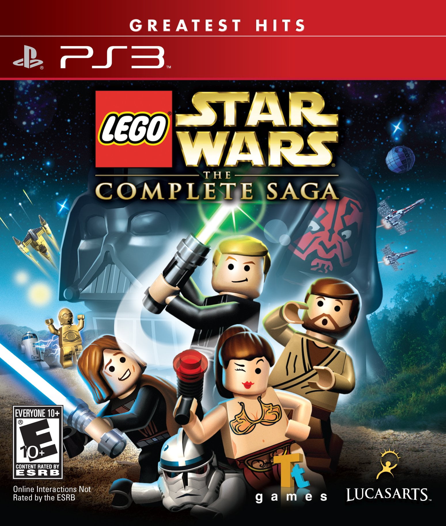 Lego Star Wars: The Complete Saga- Greatest Hits - Playstation 3 ...