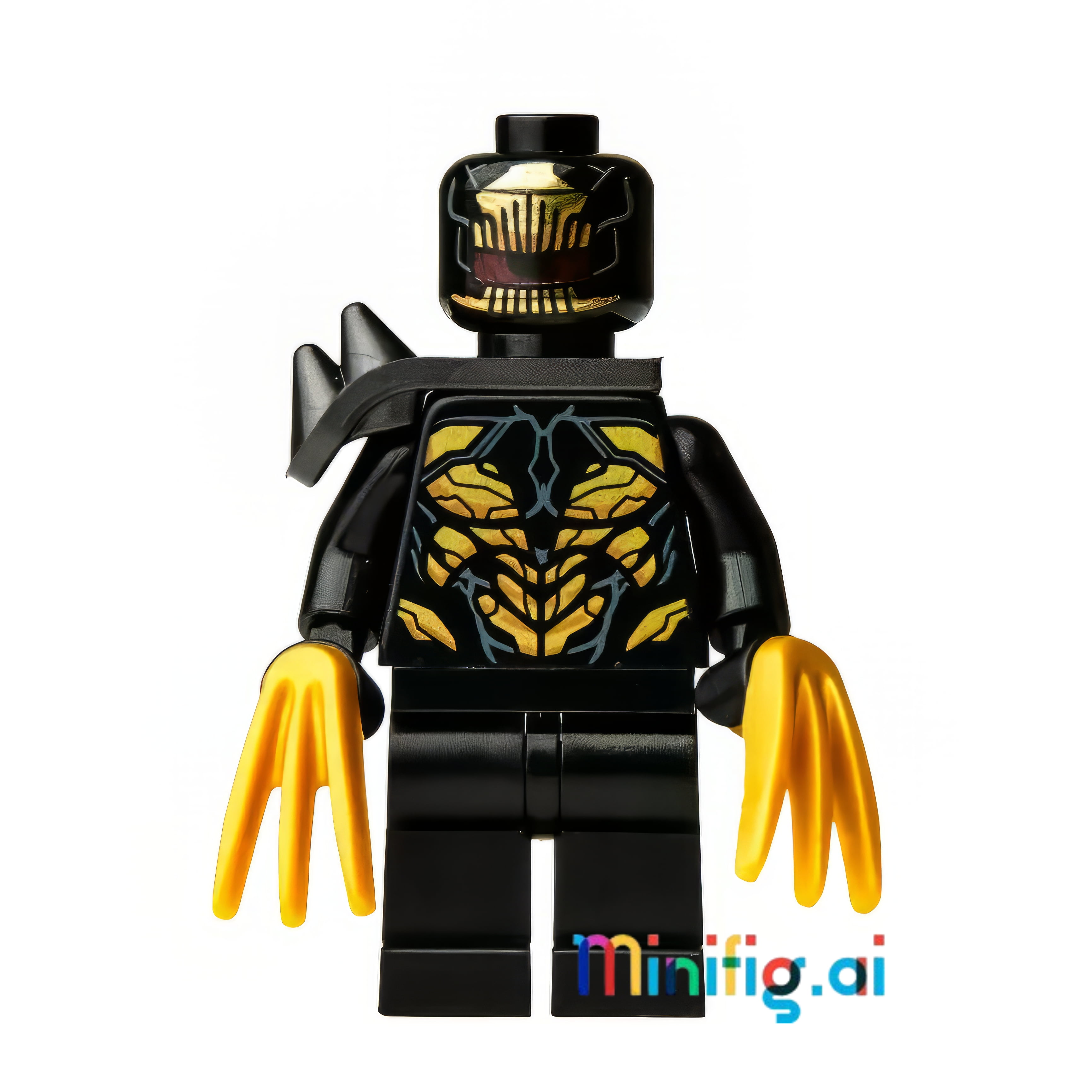 Lego Super Heroes Avengers Outrider with Shoulder Armor Pad and Gold ...