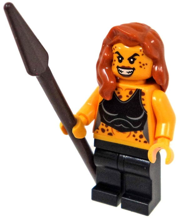 Lego Super Heroes Cheetah Minifigure with Spear - Walmart.com