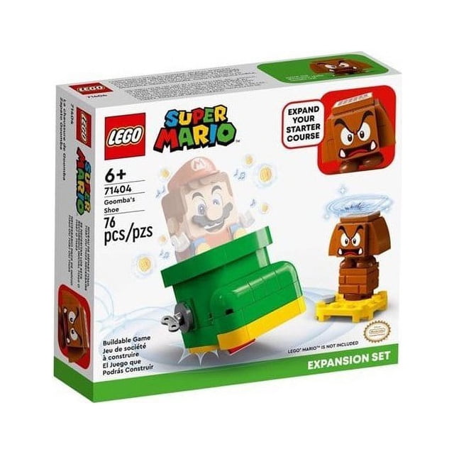 Lego Super Mario Goomba's Shoe Additional Adventure Set 71404 - Walmart.com