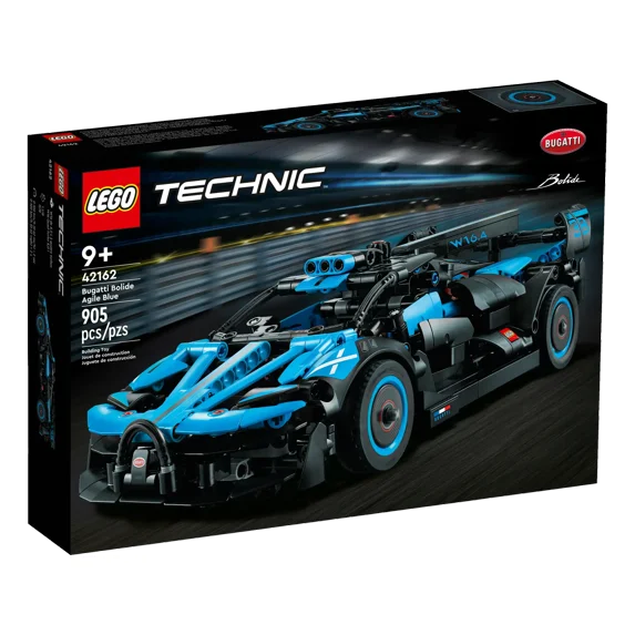 Free Shipping! LEGO Technic Bugatti Bolide Agile Blue, 905 Pieces, W16 ...