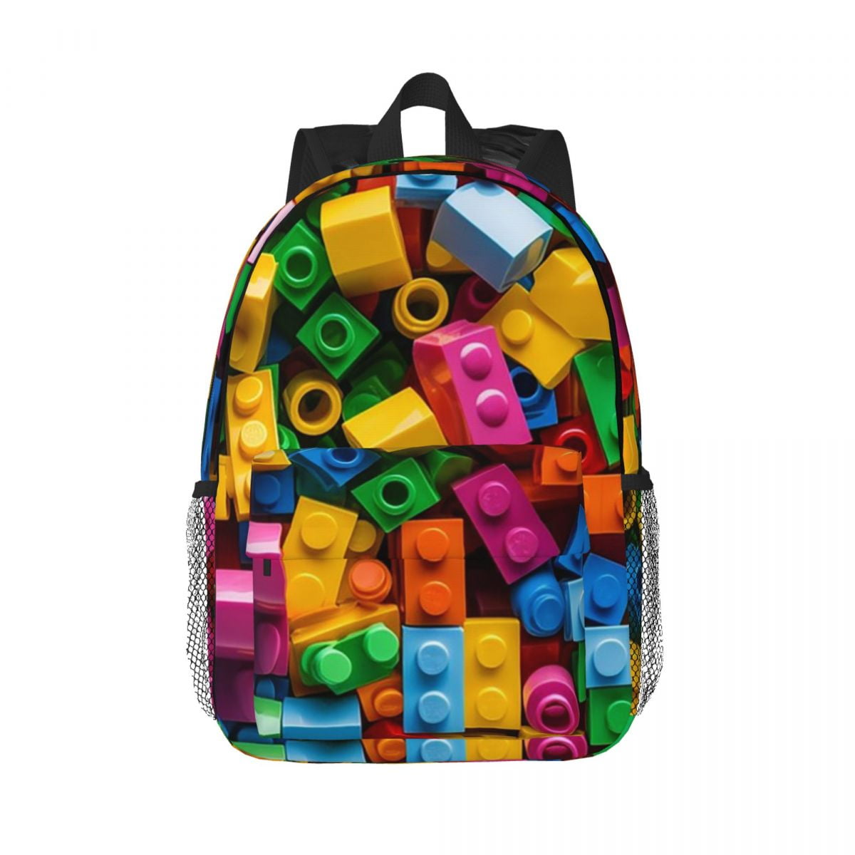 Lego Texture Backpacks Bookbag Casual Bags Laptop Rucksack Shoulder Bag ...