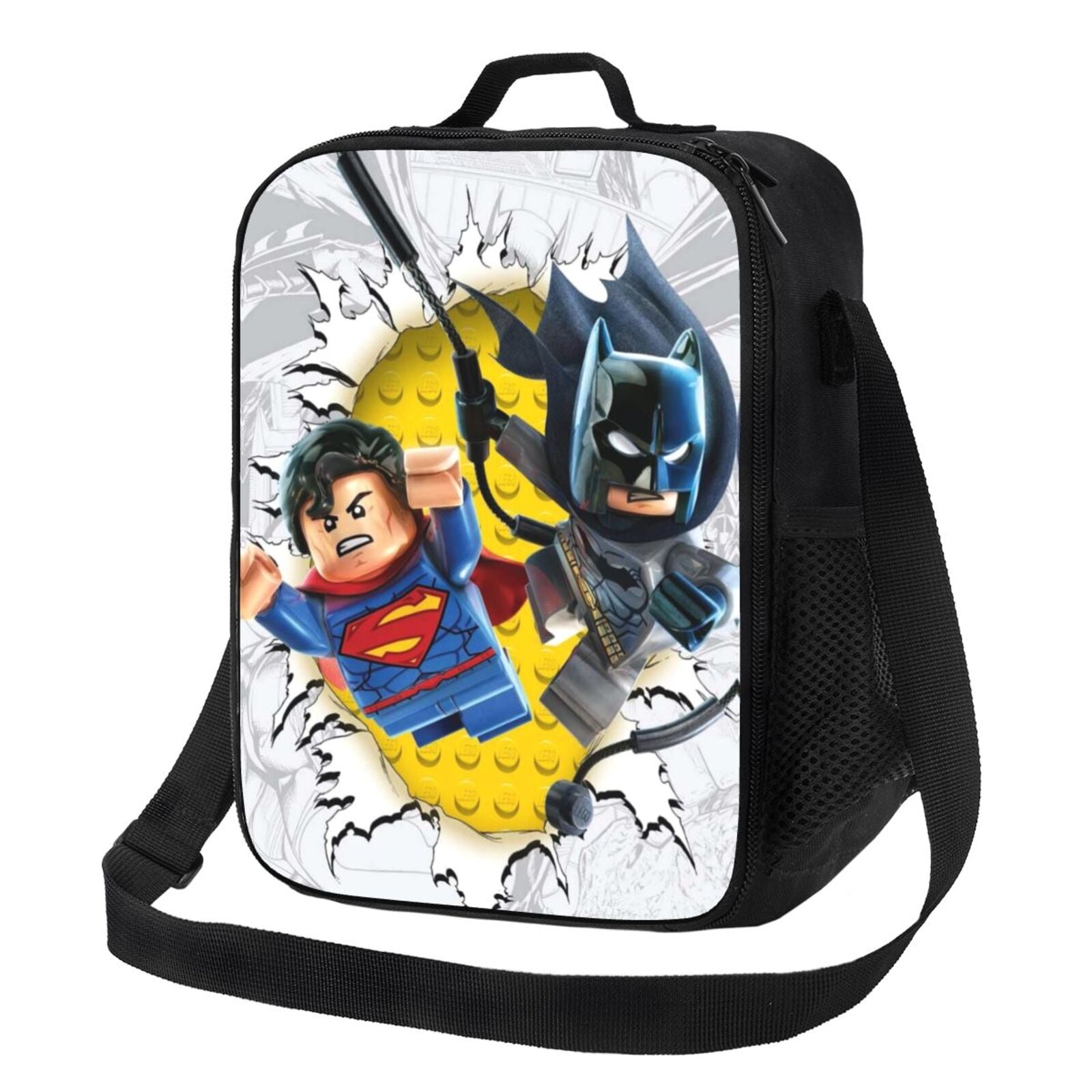 Lego Worlds Lunch Bag Cartoon Lunch Box Reusable Insulated Lunch Bag ...