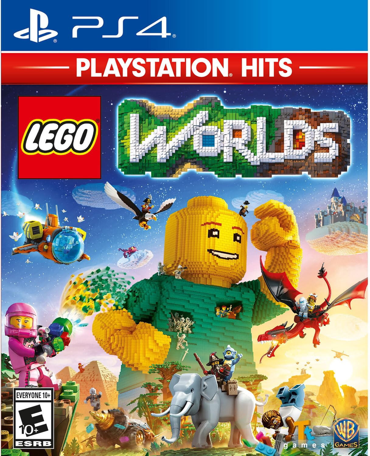Lego Worlds - PS Hits for PlayStation 4 - Walmart.com
