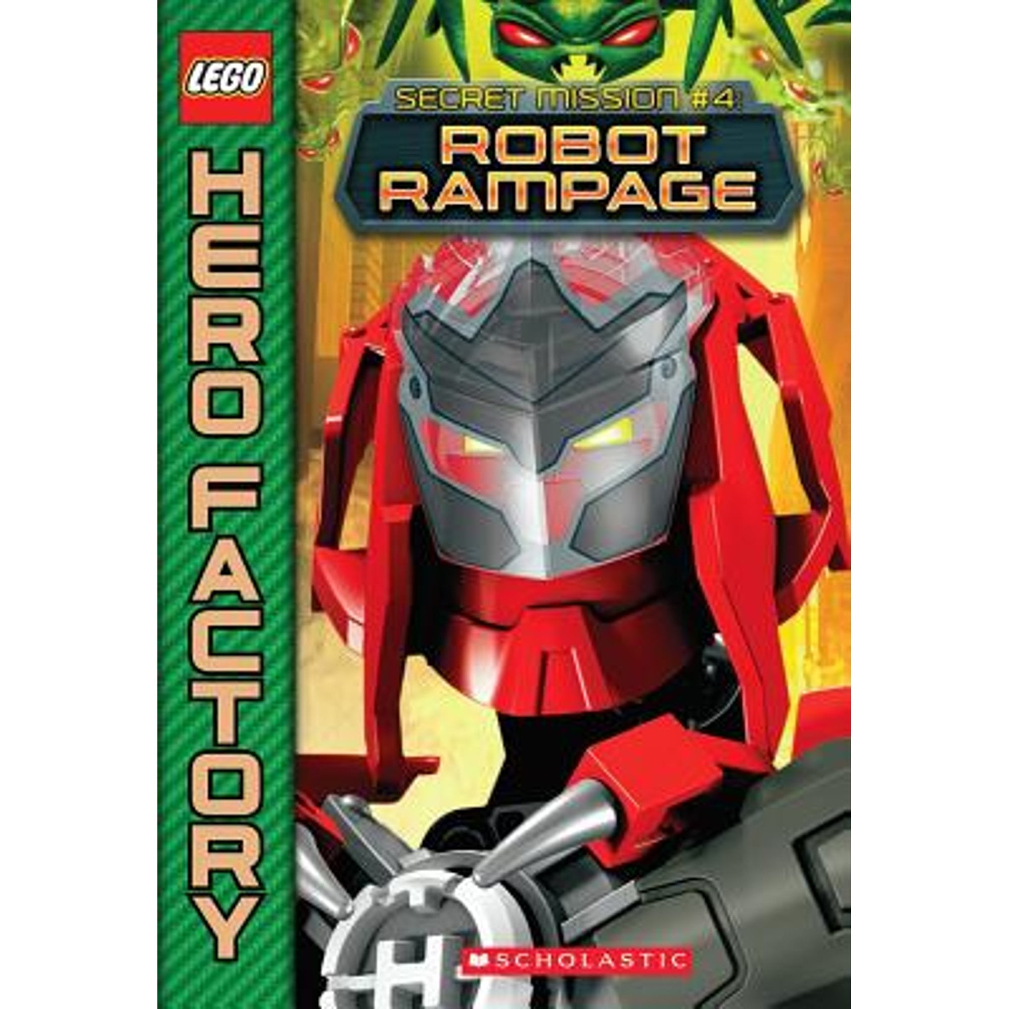 Lego(r) Hero Factory: Secret Mission #4: Robot Rampage (Paperback) by ...